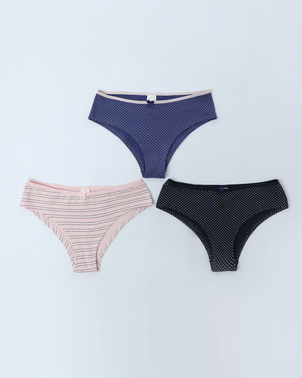 Pack de Trusas Mujer Kalena Azul/Rosado/Navy | Top Secret - topitop