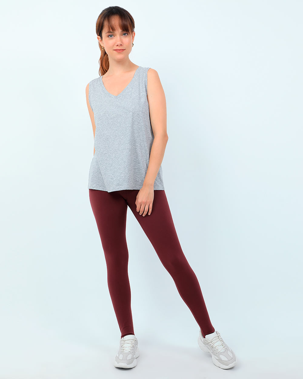 Top Mujer Mila Gris | Topi Top - topitop