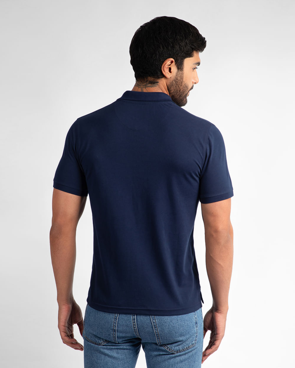 Polo Cuello Camisa Hombre Renato Azul Náutico | Topitop.pe - topitop