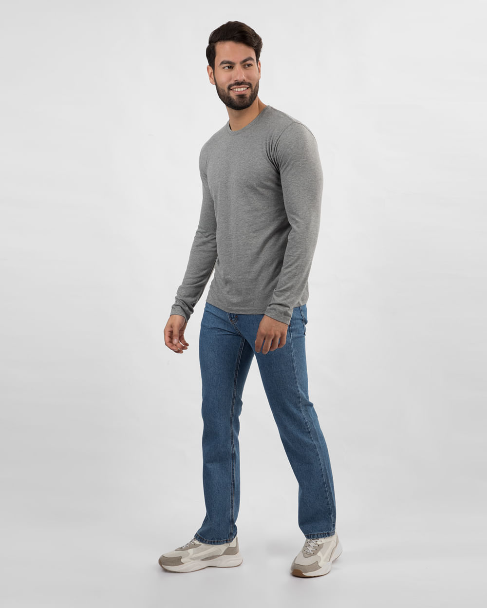 Polo Hombre Pepe Core Plomo Melange | Topitop.pe - topitop