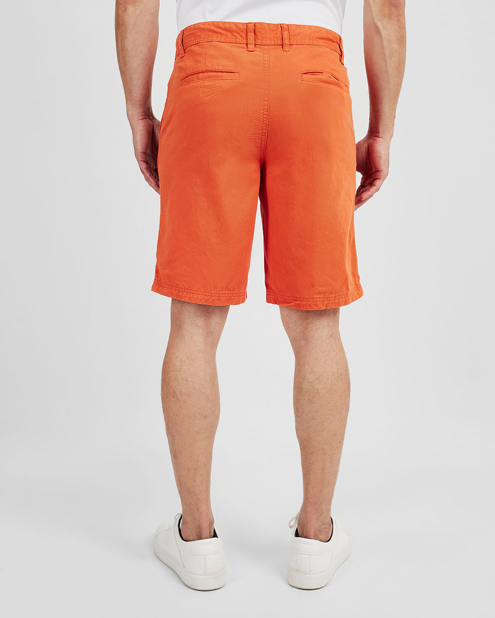 Bermuda Hombre Ismael Naranja Oscuro | Topitop.pe - topitop