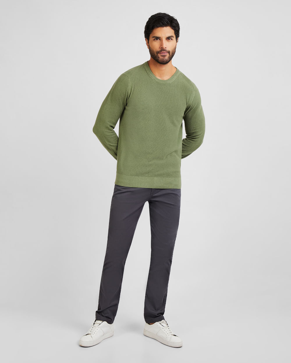 Chompa Hombre Sam Verde Forestal | Topitop.pe - topitop