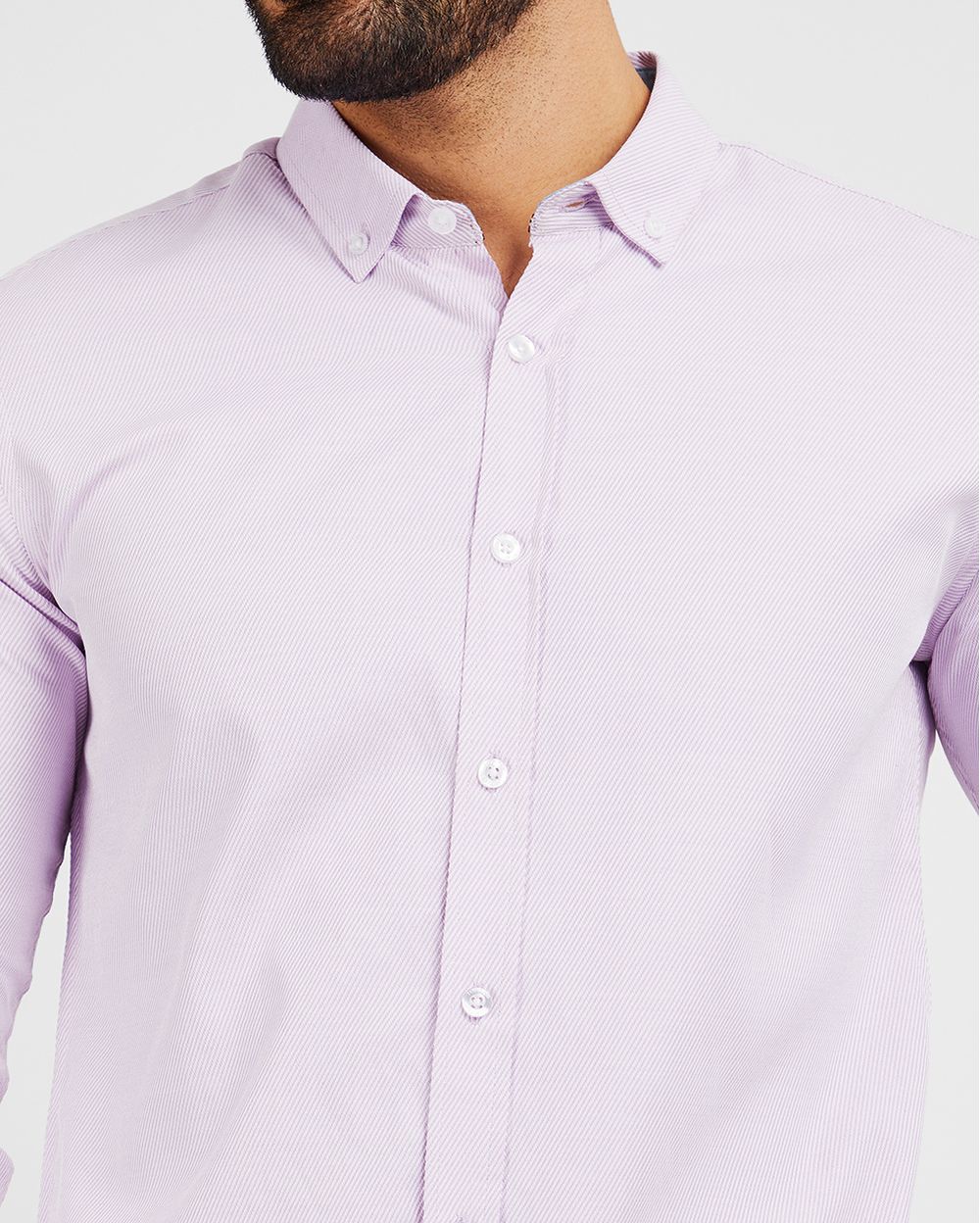 Camisa Hombre Palma Lila Ice | Topitop.pe - topitop