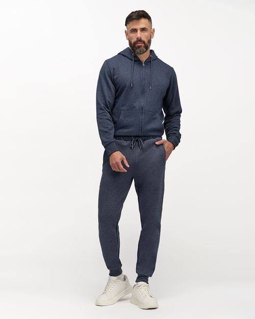 Jogger Hombre Juan Core Azul Poly | Topitop.pe - topitop
