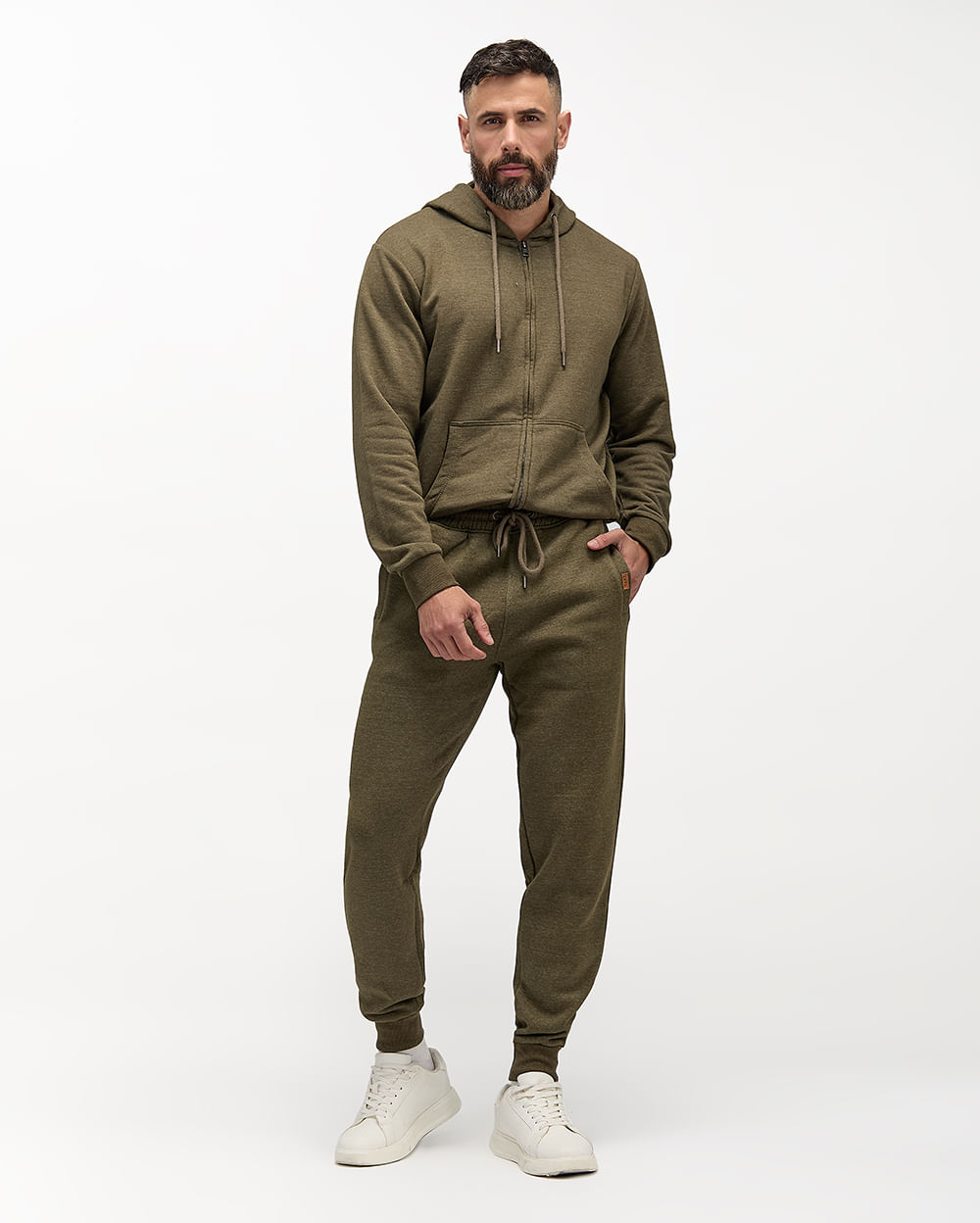 Jogger Hombre Juan Core Verde Forest | Topitop.pe - topitop