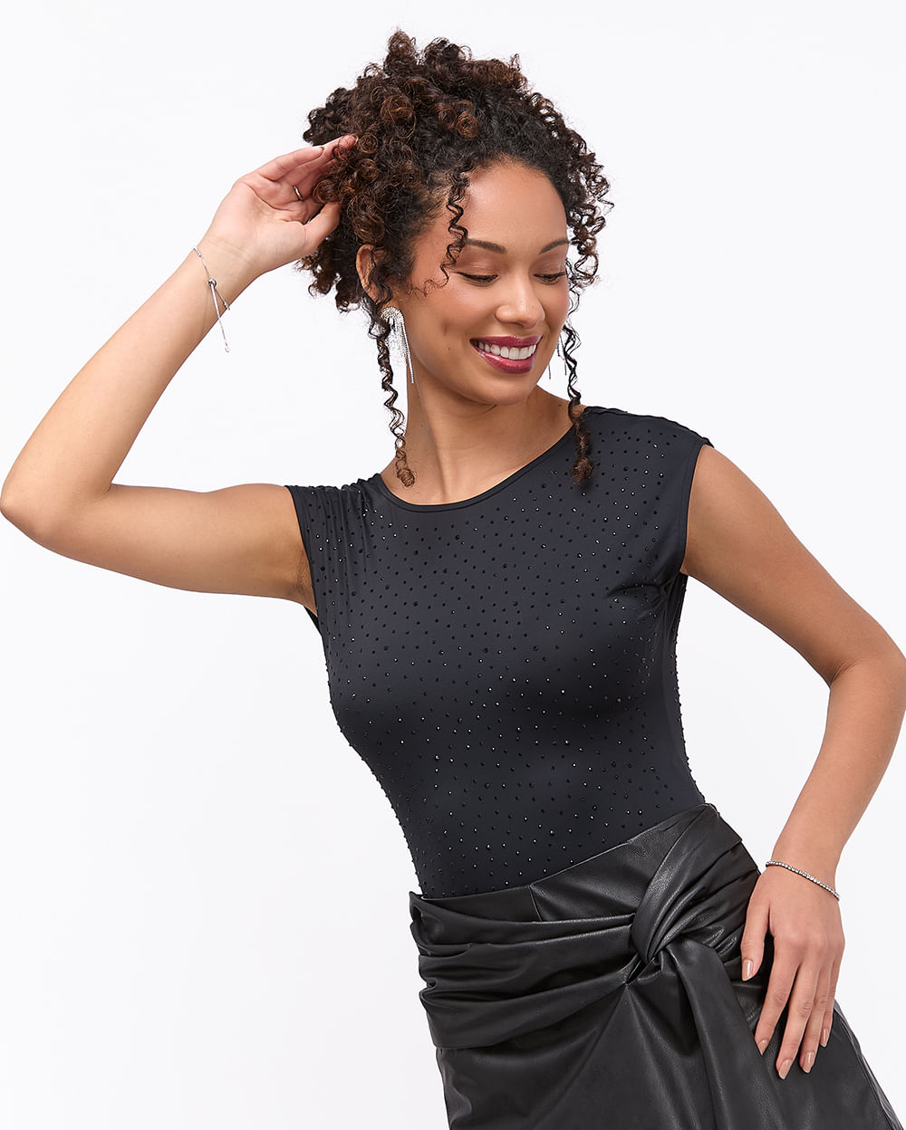 Body Mujer Reyna Negro | Topitop.pe - topitop