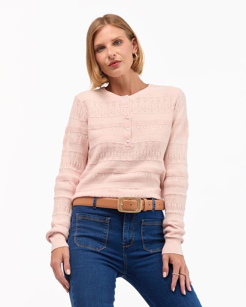 Chompa Mujer Jessy Rosado Agua | Topitop.pe - topitop